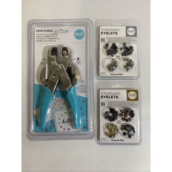 We R Memory Keepers | Office | Bluecropadile Hole Punch Setter Warmcool ...